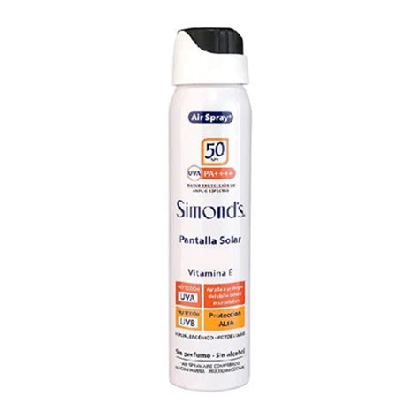 Protector Solar Air Spray Simonds Fps50 75ml — Perfumería La Mundial