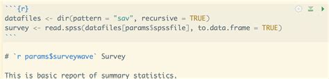 Automating Summary Of Surveys With Rmarkdown · R Views