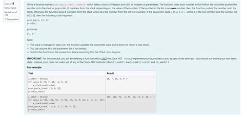 Solved Define A Function Named Zip Stack List A Stack Chegg