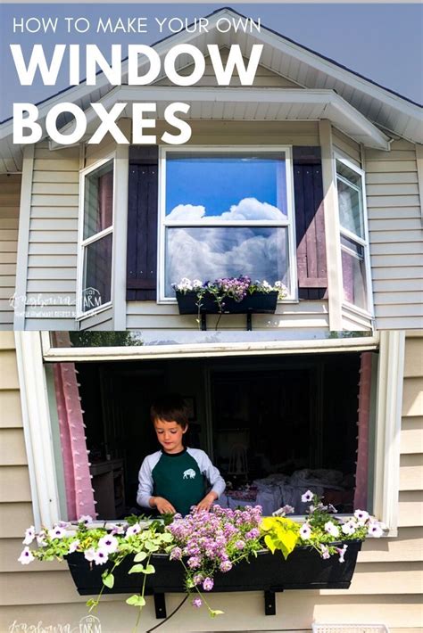 DIY Window Box Tutorial Window Boxes Diy Diy Window Window Box
