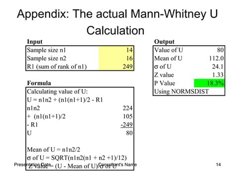 Nonparametric Hypothesis Testing Methods Ppt