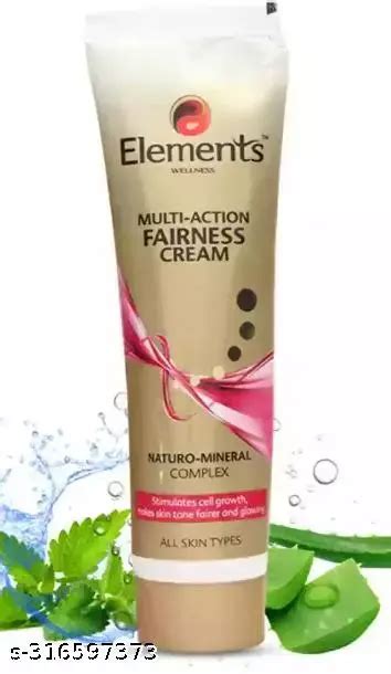 Elements Multi Action Fairness Cream 100gm Elements Fairness Cream