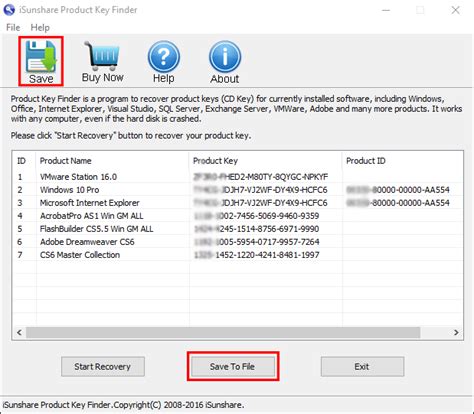 Recover Product Keys With Product Key Finder For Installed Software