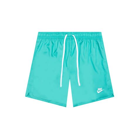 나이키 Nsw 우븐 라인드 플로우 쇼츠 터콰이즈 아시아 Nike Kream