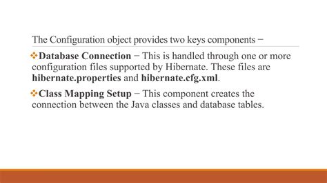 Hibernate Ppt Pptx Databases Computer Software And Applications
