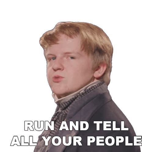 Run And Tell All Your People Alex Boye Sticker Run And Tell All Your
