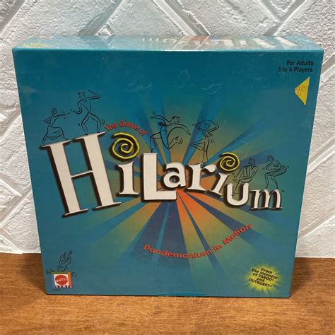 Blazing Auctions Nib Hilarium Board Game