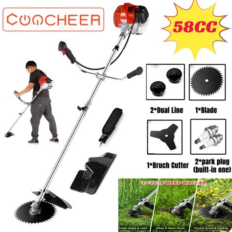 Seizeen String Trimmer 2 Cycle Gas Grass Trimmer Weed 58 Off