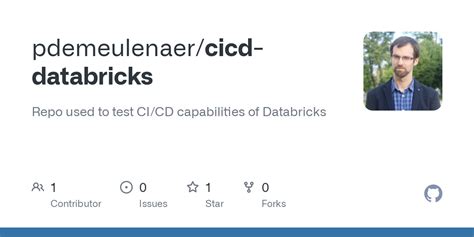 Github Pdemeulenaercicd Databricks Repo Used To Test Cicd Github Pdemeulenaercicd Databricks Repo Used To Test Cicd