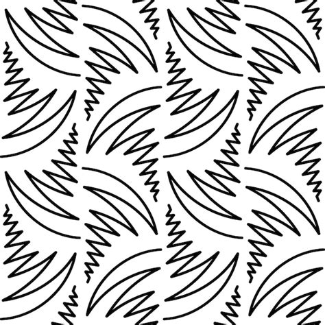 Premium Vector Abstract Seamless Pattern With Ornaments Vector Illustration Decorative Texture