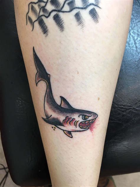 Sailor Jerry Shark Tattoo