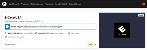 rejecting an invitation or hiding a program bugcrowd docs