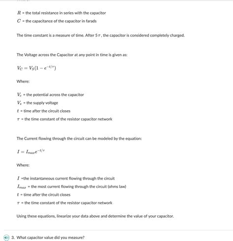 Solved 1 Use This Table And Graph To Find The Relationship