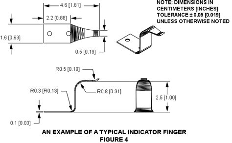 16 Cfr Appendix Figure 4 To Part 1610 An Example Of A Typical Indicator Finger Electronic