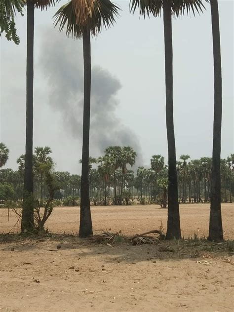 မြိုင်မြို့နယ် စိုင်းဂေါင်းကျေးရွာကို စစ်တပ်က ဝင်စီး မီးရှို့ဖျက်ဆီးနေသဖြင့် ပြည်သူ့ကာကွယ်ရေးတပ