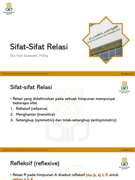 Matematika Diskrit 5 Sifat Relasi Pdf