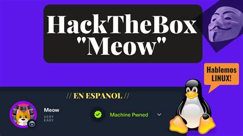 HackTheBox Meow En Espanol YouTube