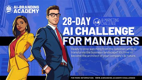 28 Day Ai Challenge For Managers Ai Branding Academy