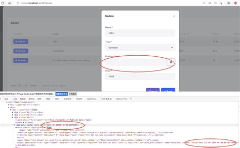 `abp Date Picker` Cannot Bind Value · Issue 16603 · Abpframeworkabp