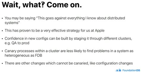 notes about foundationdb pierre zemb