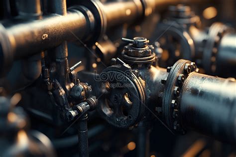 석유 정제 파이프 라인 및 밸브 사진 무료 다운로드 Lovepik