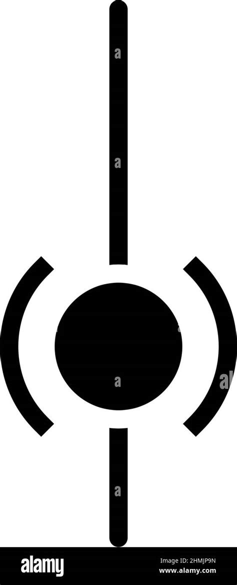 Ui Scroll Sign Glyph Icon Vector Illustration Stock Vector Image And Art