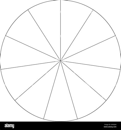 Pie Chart Pie Graph Circle Circular Diagram From 2 To 65 Sections