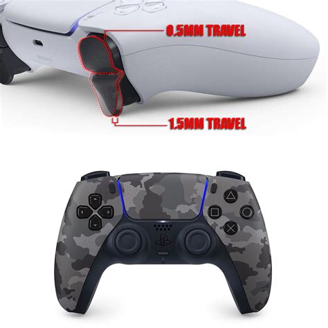 PS5 Smart Trigger Modded Controller - Camo