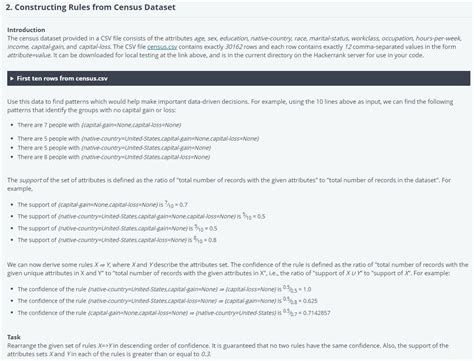 2 Constructing Rules From Census Dataset