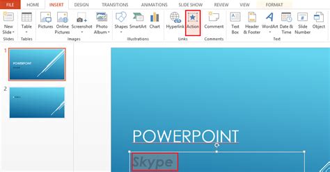 Powerpoint 2013 Mouse Hover To Start A Program Directly From Your
