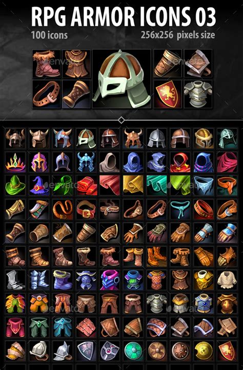 rpg weapon icons 04 artofit