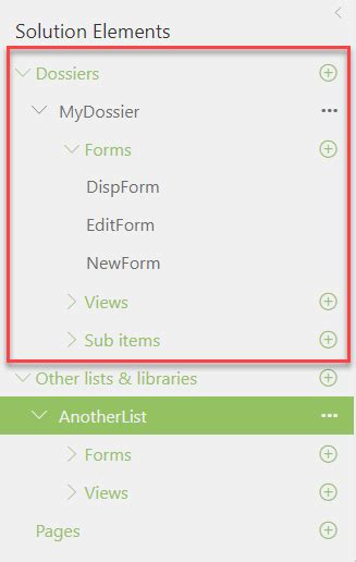 Add Sublist As List View Skybow Portal