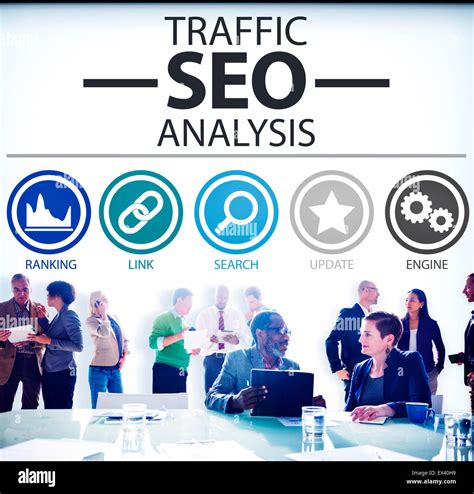 Search Engine Optimisation Analysis Information Data Concept Stock