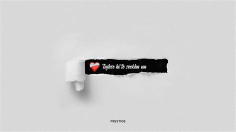 Prestige Tujhse Hi Toh Seekha Na 427 Ep Official Lyric Video Youtube
