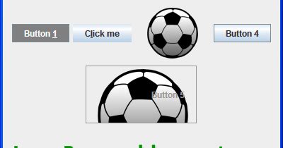 JButton In Swing Example For Beginners Java Demos