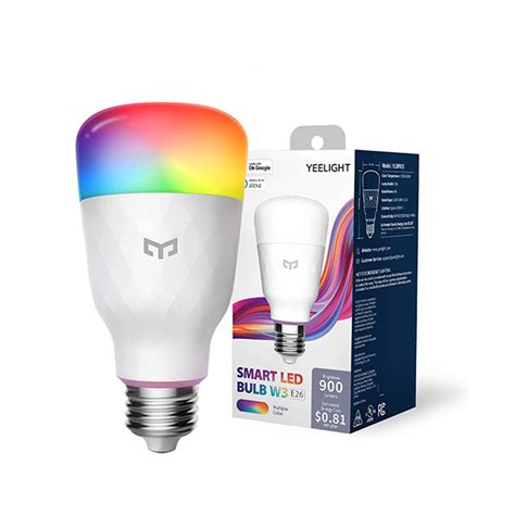 Color Smart Light Bulbs | 3 Watt Light Bulb | 3w Led Bulb – YEELIGHT