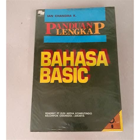 jual buku komputer it program panduan lengkap bahasa basic programmer