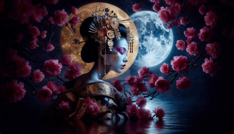 Geisha And The Moon 4 By Suicidal77 On Deviantart