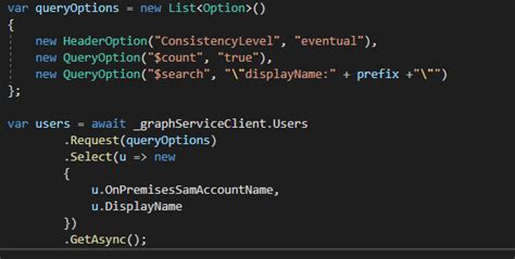 Azure Active Directory Ms Graph Getting Users