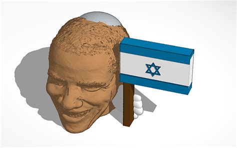 3d Design Jewish Obama Tinkercad