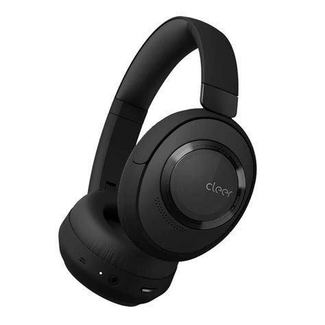 Cleer Alpha Noise Cancelling Bluetooth Over Ear Headphones Black At