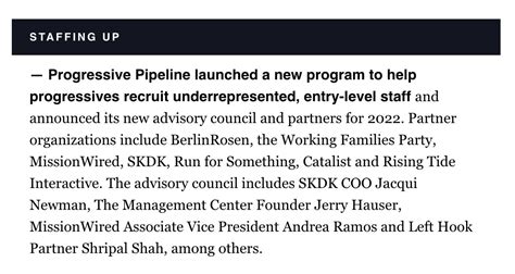 I Couldnt Be More Thrilled To Work With Our New Advisory Council