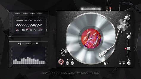 Audio React Dj Turntable Music Visualizer Videohive 9623017 Download Fast After Effects