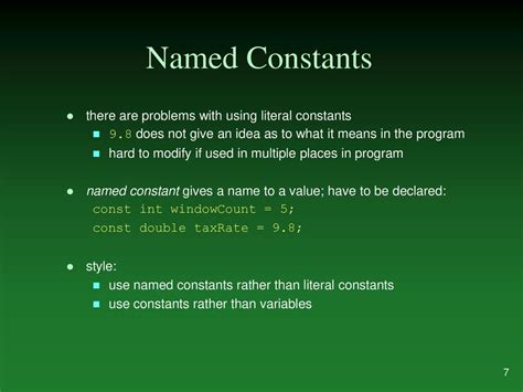 Basic Notions Review What Is A Variable Value Address Memory