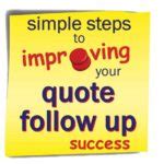 Simple Steps To Great Quote Follow Up Results PacTranz