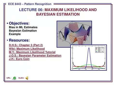 PPT LECTURE MAXIMUM LIKELIHOOD AND BAYESIAN ESTIMATION PowerPoint Presentation ID
