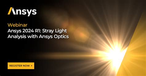 Ansys 2024 R1 Stray Light Analysis With Ansys Optics