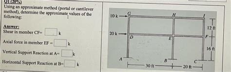 Solved 01 20 Using An Approximate Method Portal Or