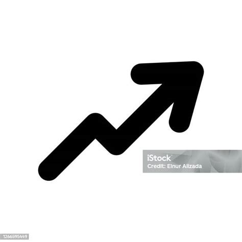 추세 아이콘 추세 기호 비즈니스 매출 성장 차트 그래프 기호 분석 통계 표지판 화살표 기호를 위로 합니다 개선에 대한 스톡 벡터 아트 및 기타 이미지 Istock
