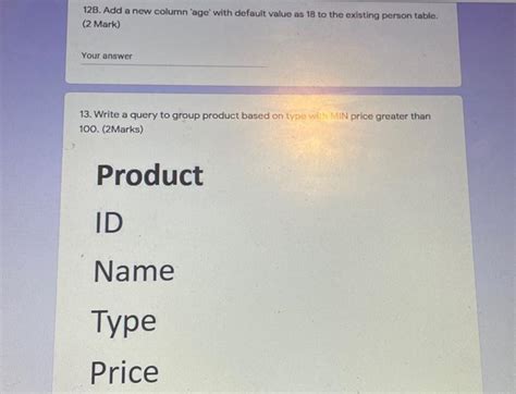 Solved 5 Write A Sql Subquery That Displays The First Name